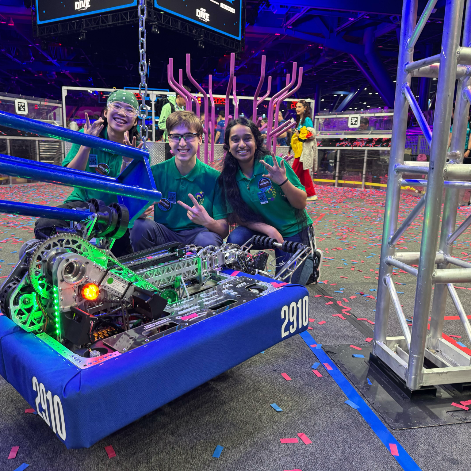 🌊 2025 REEFSCAPE Champions! – FRC Team 2910 | Jack in the Bot